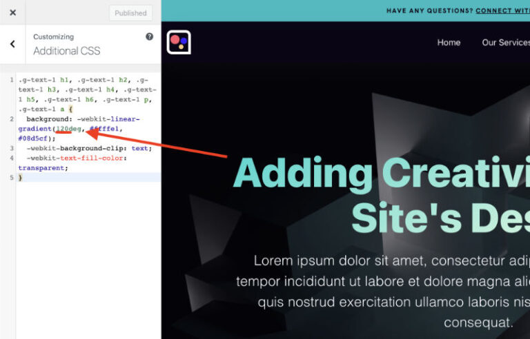 How To Create Gradient Text In Elementor Without Addons