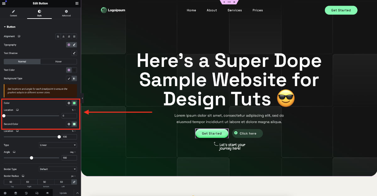 Create Skeuomorphism Effects for Elementor Buttons & Cards