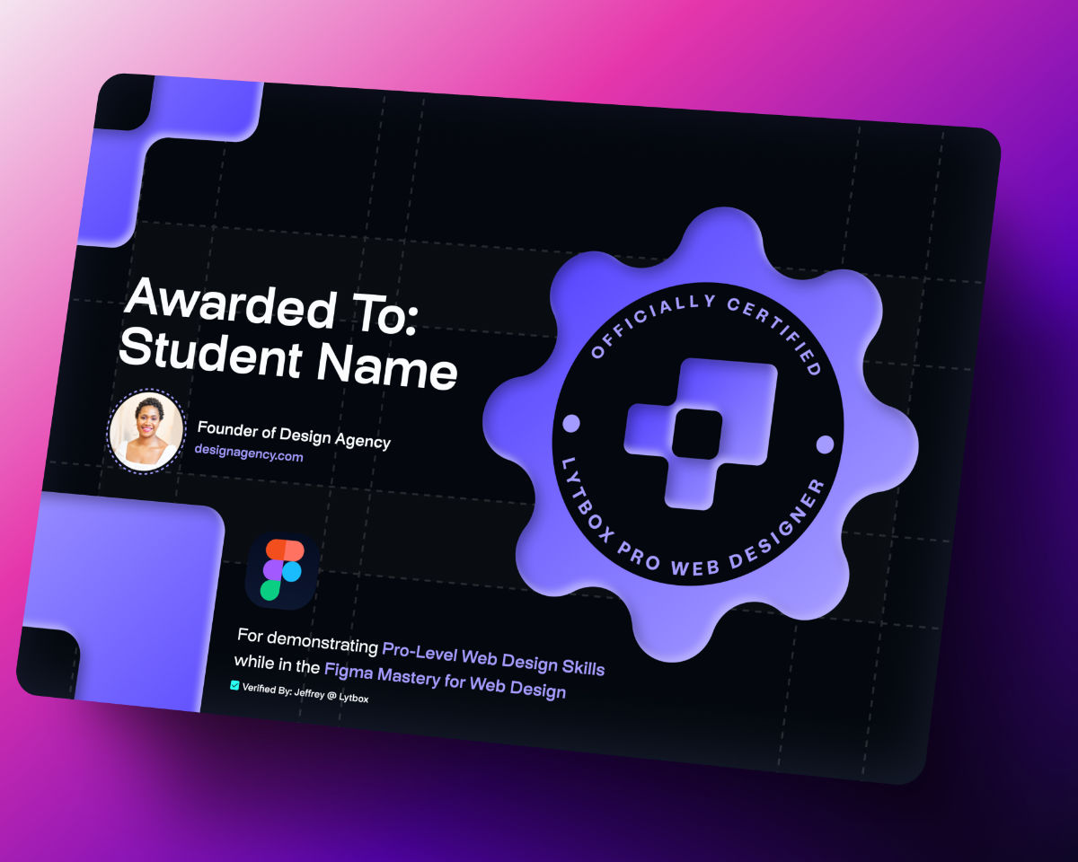 Figma Mastery For Web Designers Course By Lytbox Academy